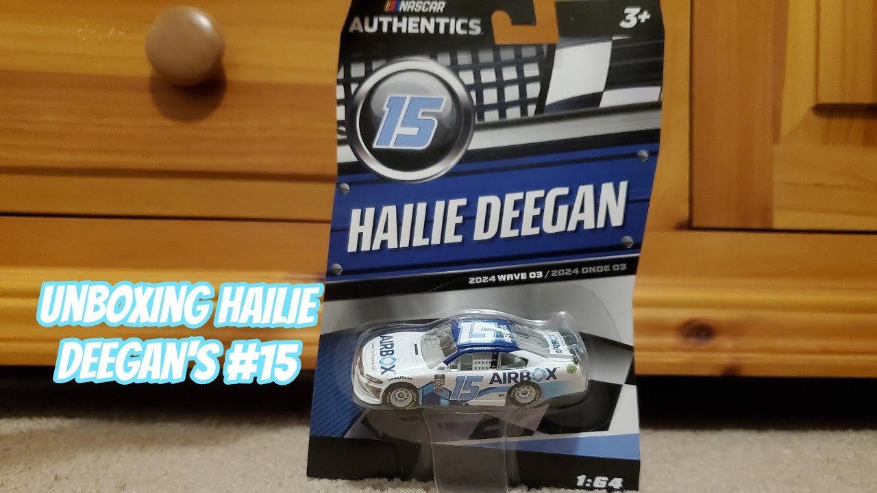 Unboxing NASCAR'S Hailie Deegan's #15 Airbox Car - YouTube