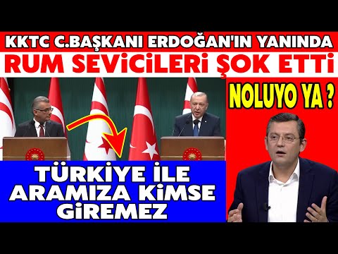 Erdoğan&Tufan Erhürman Buluşması,Rum seviciler şok oldu! Tufan bey öyle bir konuştu ki izleyin..