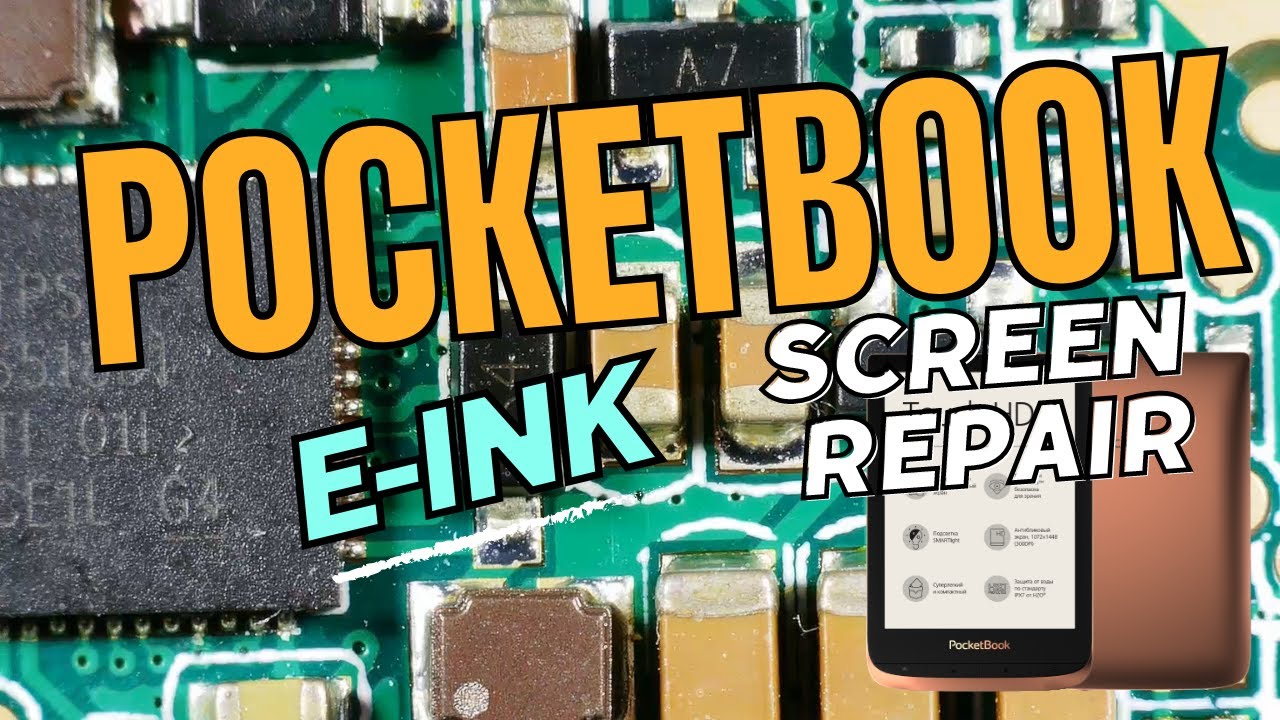 Cracked E-Ink display? Here's How to Fix It! | Pocketbook | Touch HD3 E ...