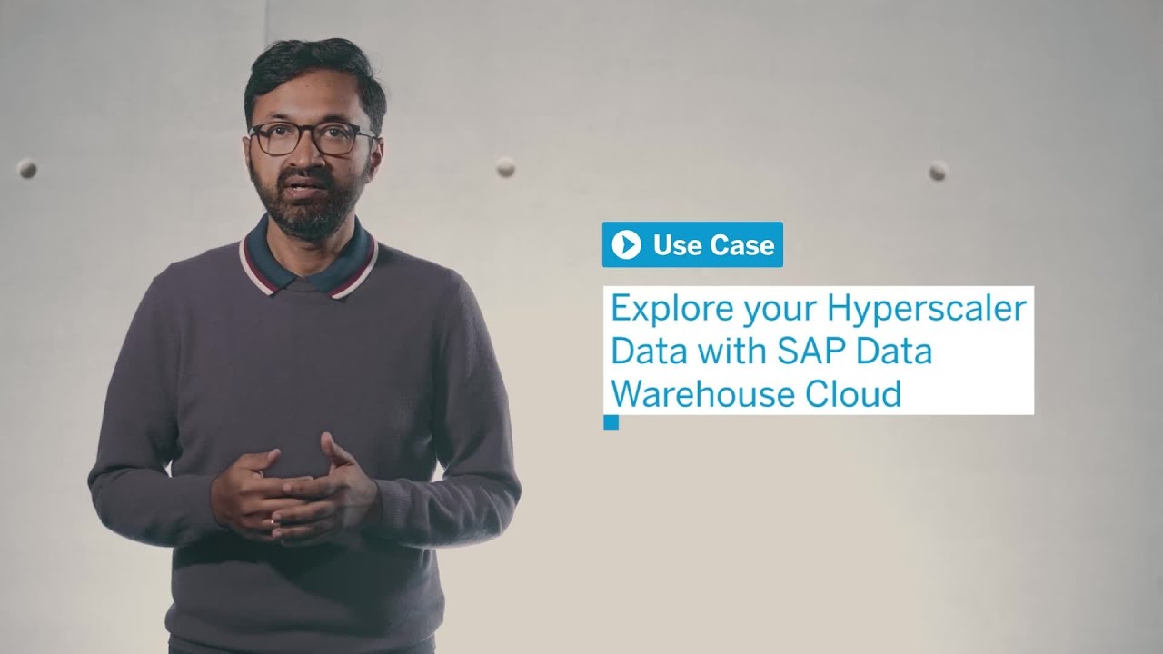 Explore your Hyperscaler data with SAP Data Warehouse Cloud - YouTube