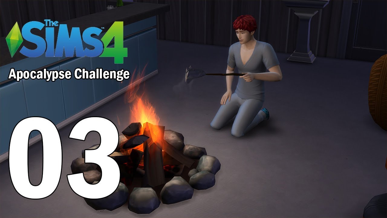 APOCALYPSE COOKING - Sims 4 Apocalypse Challenge - YouTube