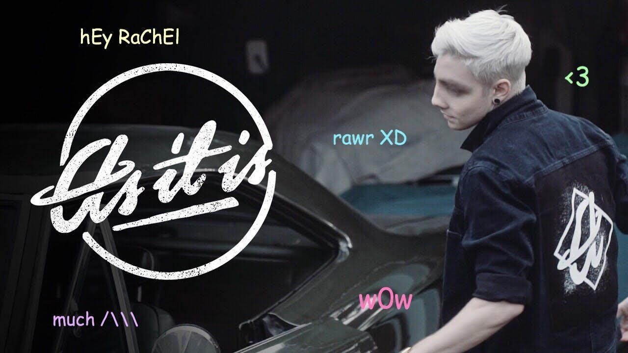 Hey Rachel by As It Is but every time Patty says “Rachel” it gets ...