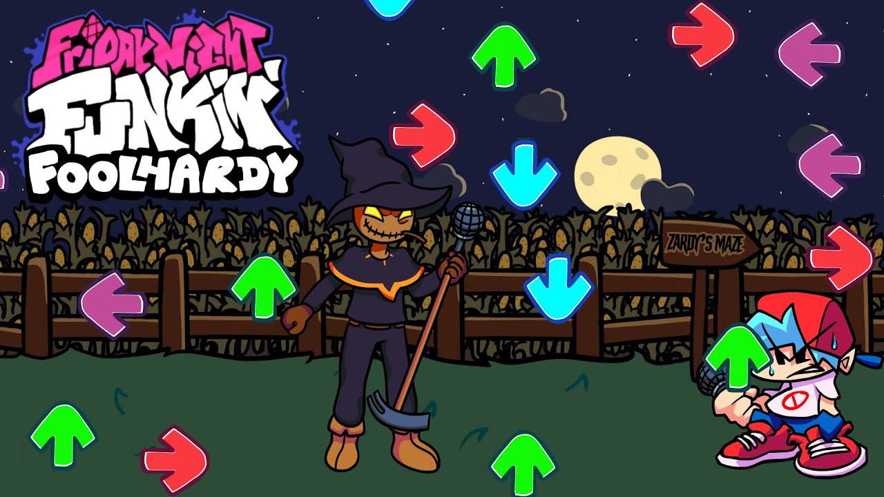 Friday Night Funkin' - Zardy Foolhardy COMPLETED - YouTube