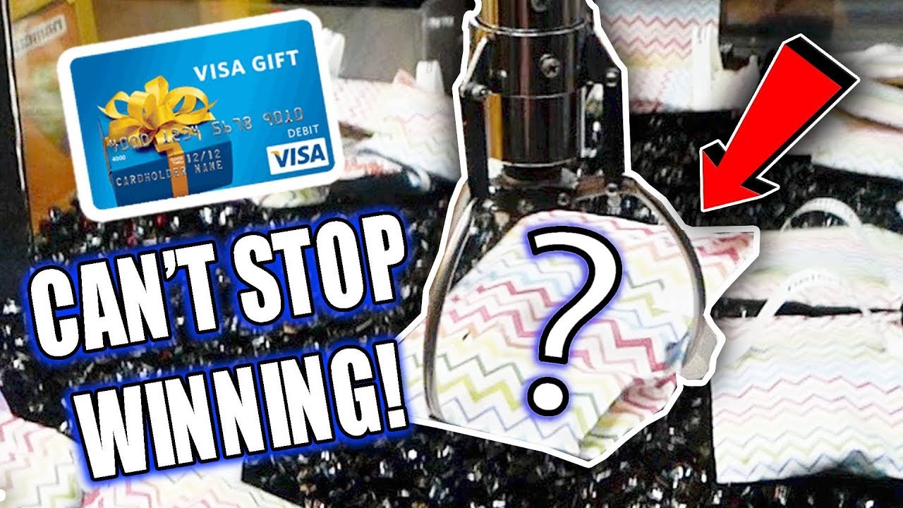 INSANE MYSTERY BAG CLAW MACHINE WINS! - YouTube