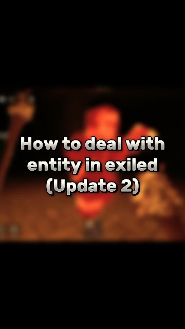 How to deal with entity in EXILED #roblox #exiled - YouTube