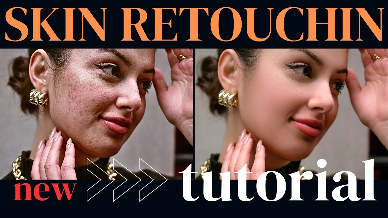 High-End Skin Retouching & Frequency Separation Retouching in Photoshop ...