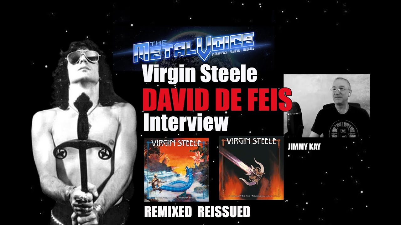 Virgin Steele David DeFeis Interview-Debut & Guardians of the Flame Re ...