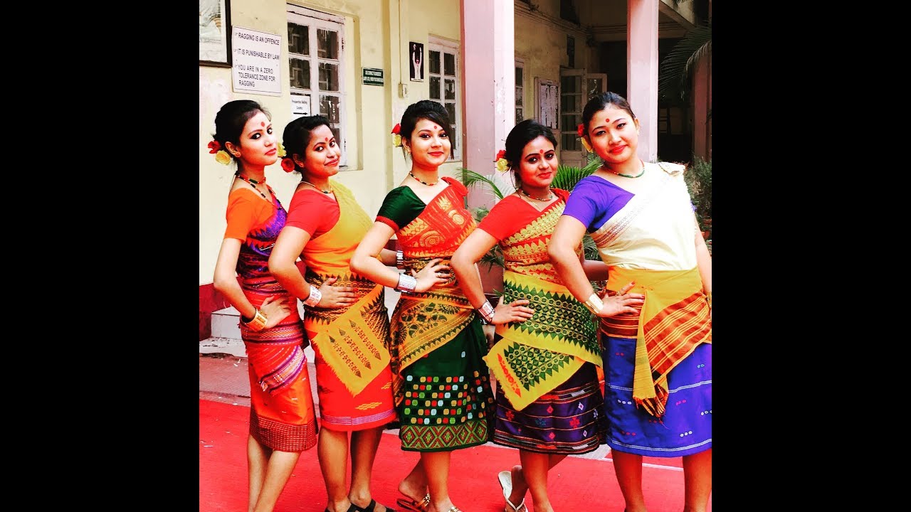 Folk Dance by "Physics Department" students of Handique Girls College ...