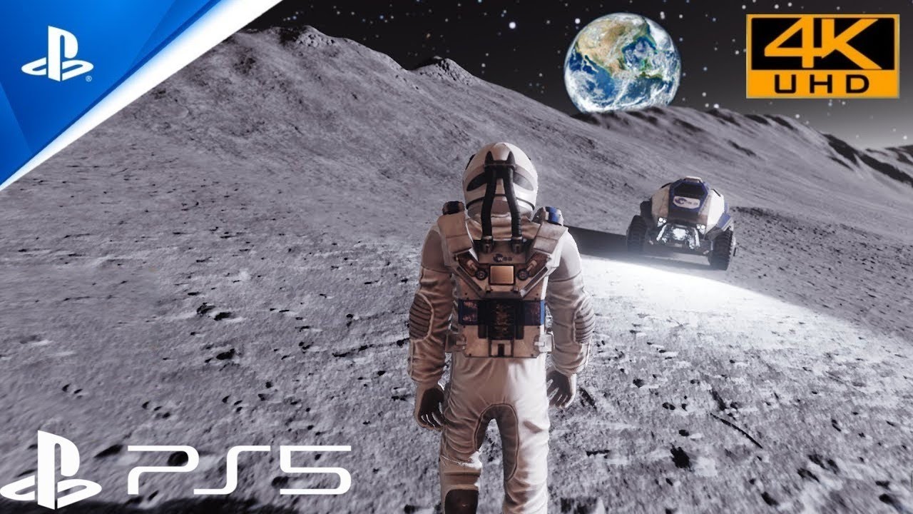 (PS5) DELIVER US THE MOON - Immersive Space Gameplay | Ultra Realistic ...