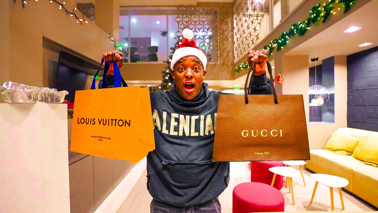 I Threw A $10,000 Christmas Party - YouTube