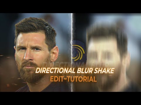 Directional Blur Shake Tutorial | Alight motion (+preset) xml - YouTube