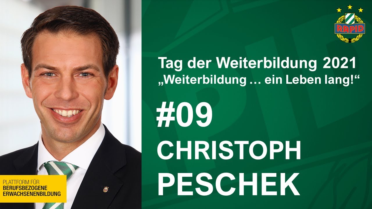Tag der Weiterbildung 2021 - Keynote Christoph PESCHEK - #Weiterbildung ...