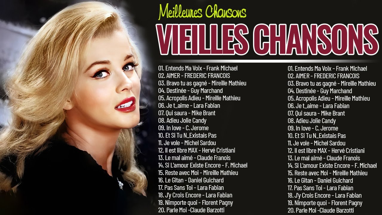 Les meilleures vieilles chansons d'amour françaises - Année de la ...
