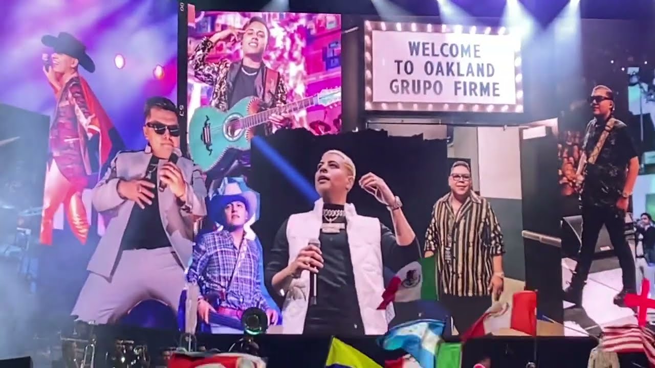 GRUPO FIRME EN SAN DIEGO, CA FINAL DEL CONCIERTO - YouTube