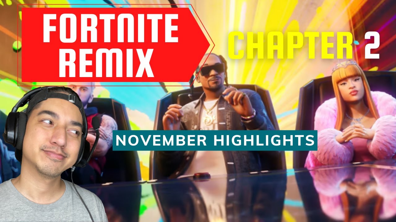 Fortnite Remix Chapter 2: November Highlights Part 1 - YouTube