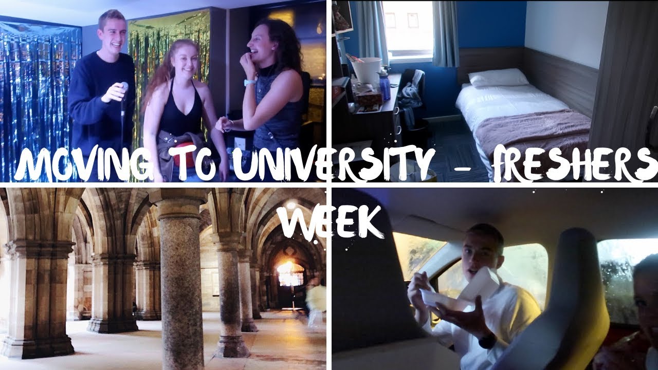 MOVING TO UNIVERSITY - FRESHERS WEEK - YouTube