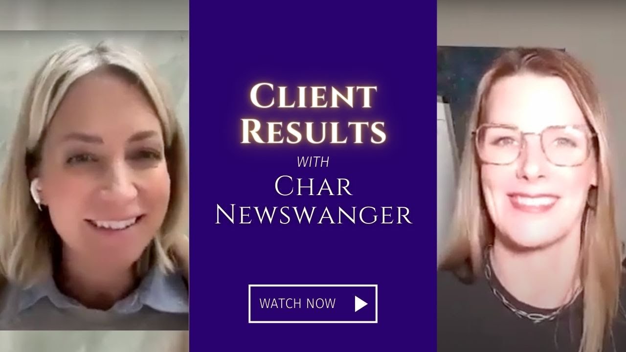 I connected to my POWER! Client Results with Char Newswanger - YouTube