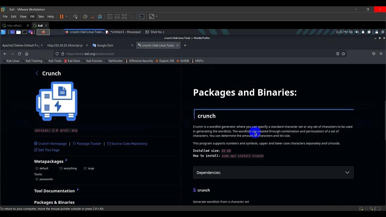 Silky CTF 0x01 VulnHub - YouTube
