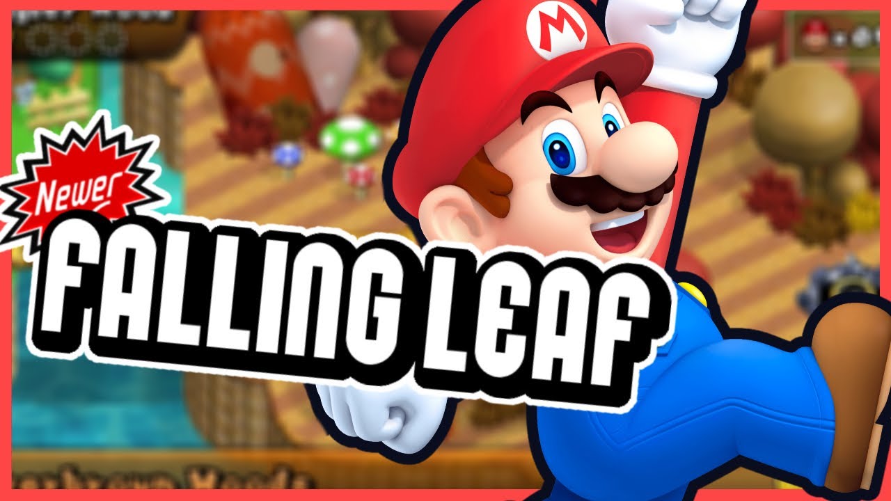 Playing Newer Falling Leaf! (New Super Mario Bros. Wii Mod) - YouTube