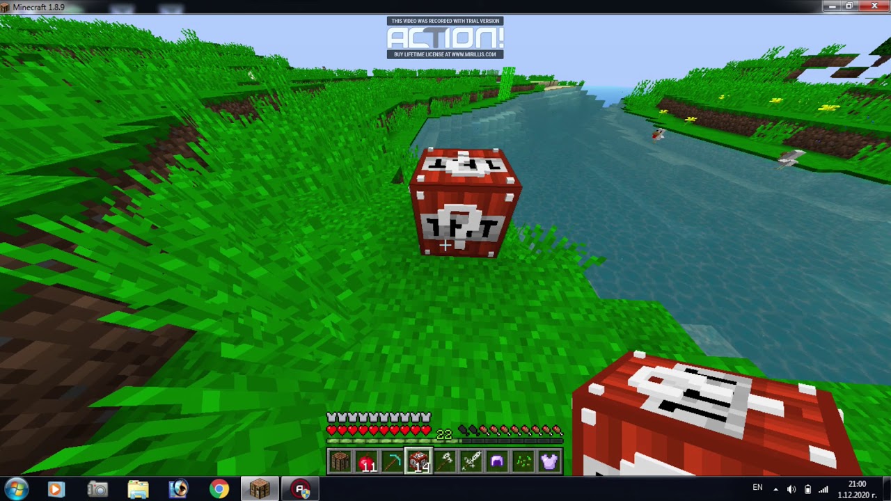 Lucky Block TNT in Minecraft - YouTube