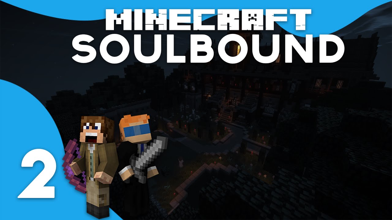 Minecraft Adventure Map :: Soulbound :: Part 2 (World 2 - Lvl 1) "Winding Caves" - YouTube