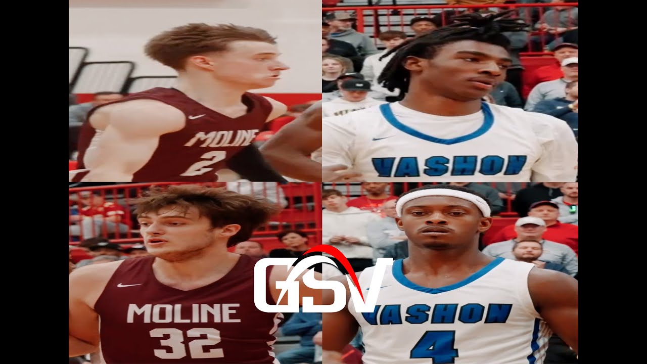 VASHON VS MOLINE (IL) | Iowa Commits Brock Harding & Owen Freeman (Goes ...