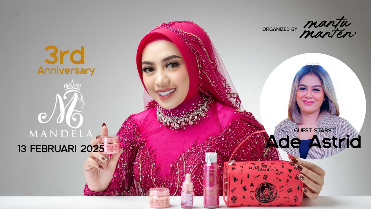 🔴 LIVE " Mandela Beauty Care Awarding Night 2025 & 3rd Anniversary Mandela Beauty Care " - YouTube