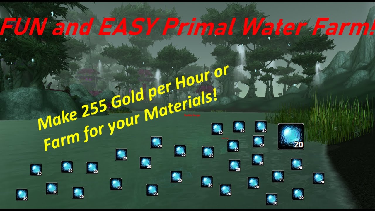 Farming 5 HOURS of PRIMAL WATER at Skettis in Terokkar Forest | WoW TBC ...