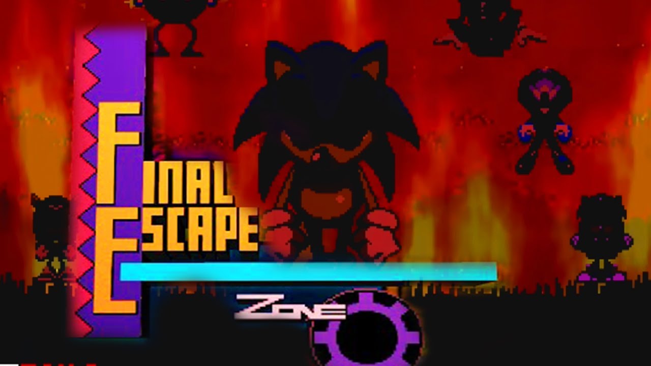 LA MEJOR ANIMACION DE SONIC.EXE | FINAL ZONE: FINAL ESCAPE by: Rodri ...