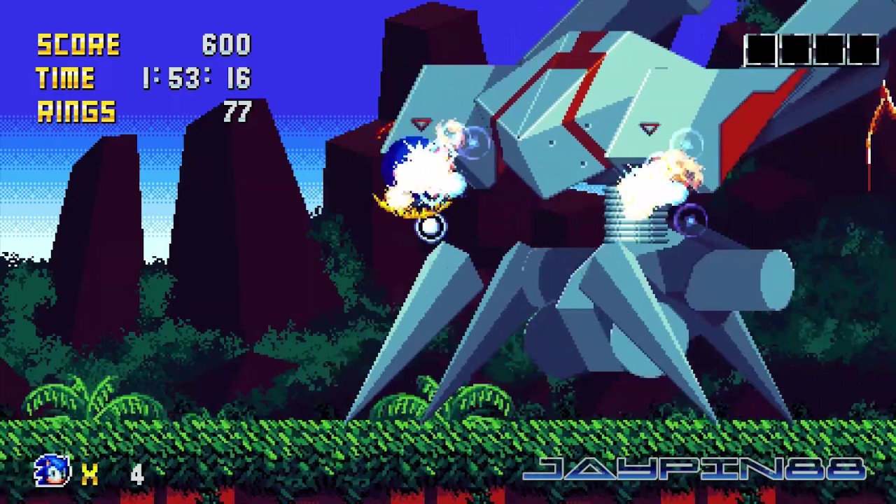 Sonic & Knuckles: Newtrogic Panic (Early Sage 2020 Demo) :: Walkthrough ...