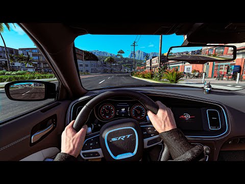 Dodge Charger SRT Hellcat Redeye | The Crew Motorfest | Steering Wheel Gameplay