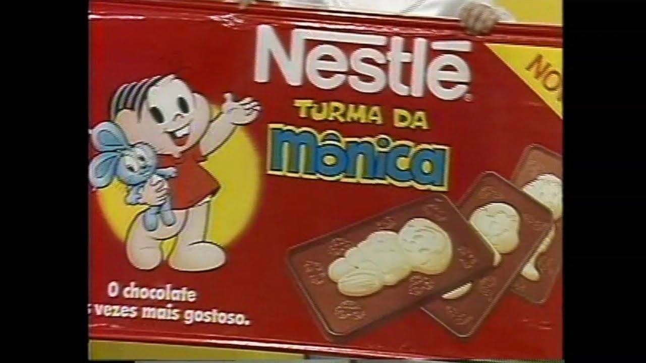 Show Maravilha | Você se Lembra? Chocolate Turma da Mônica Nestlé - YouTube