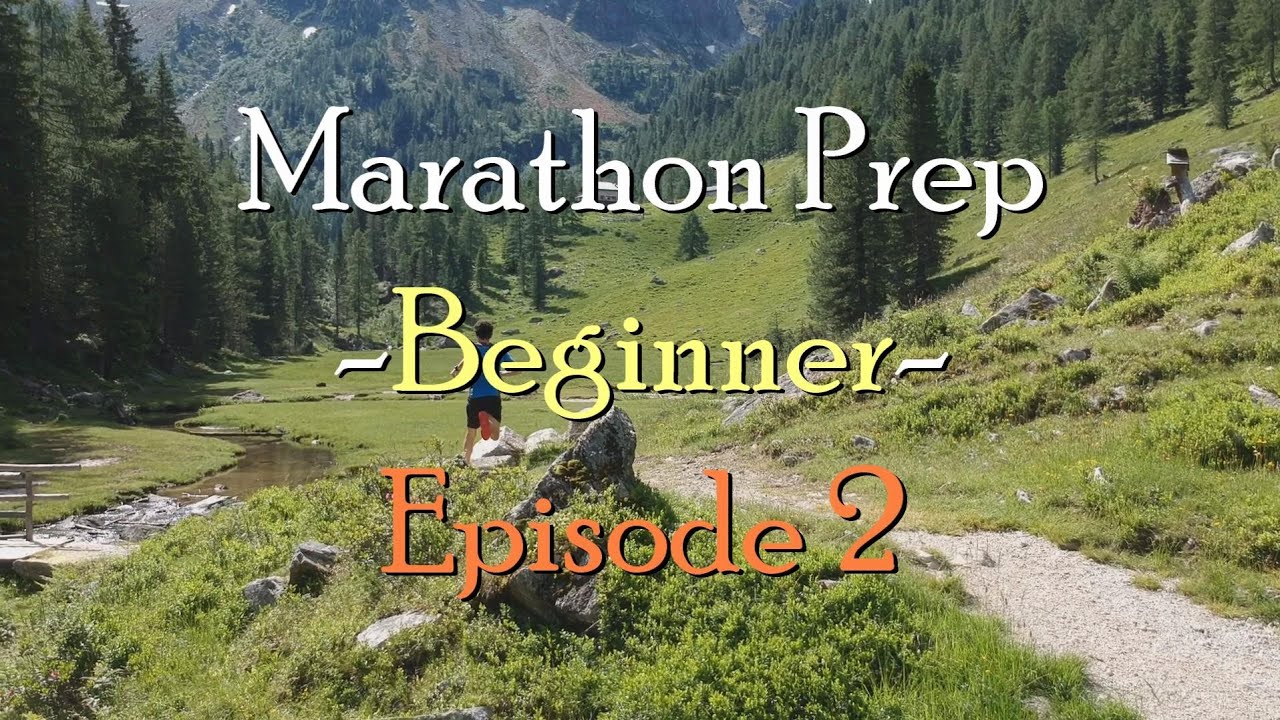 1 week of marathon training| Marathon prep, E2 - YouTube