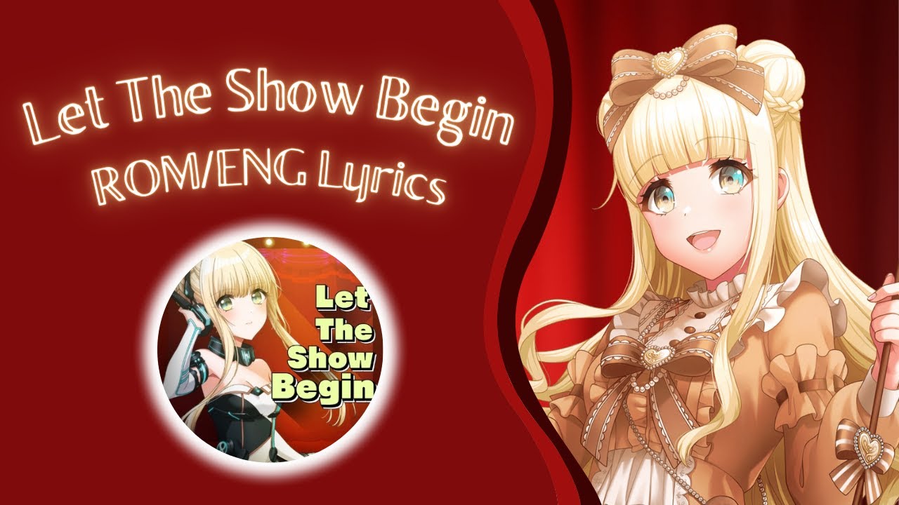 Let The Show Begin (Short Cover) - Noa Fukushima (福島ノア) [ROM/ENG] Lyrics - YouTube