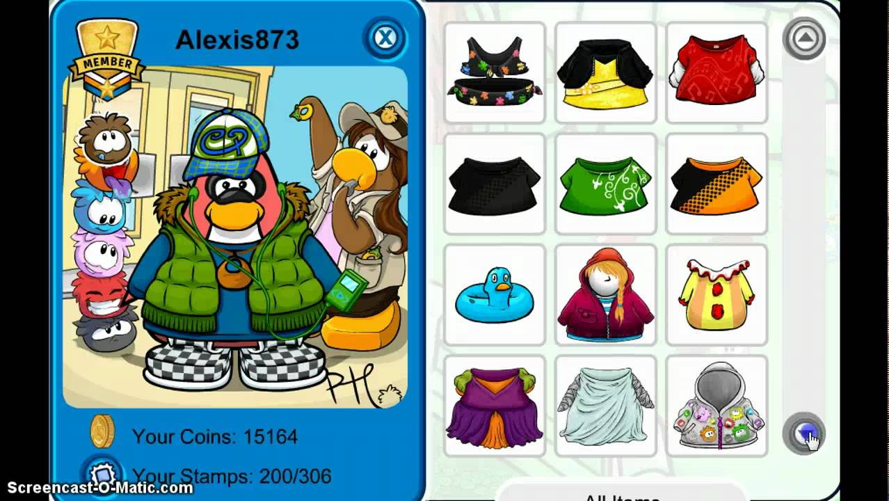 Free Rare Club Penguin Member Account 2012 - YouTube