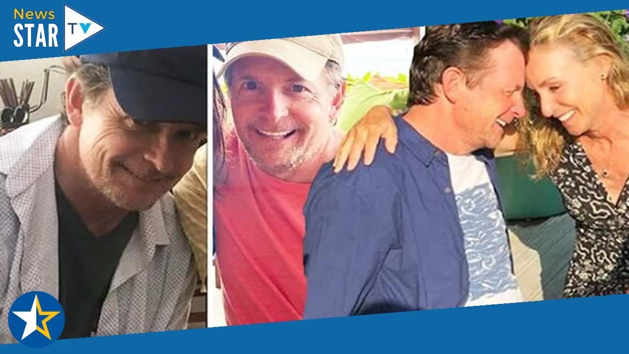Michael J Fox, 61, in rare pics as wife pays gushing tribute to actor ...