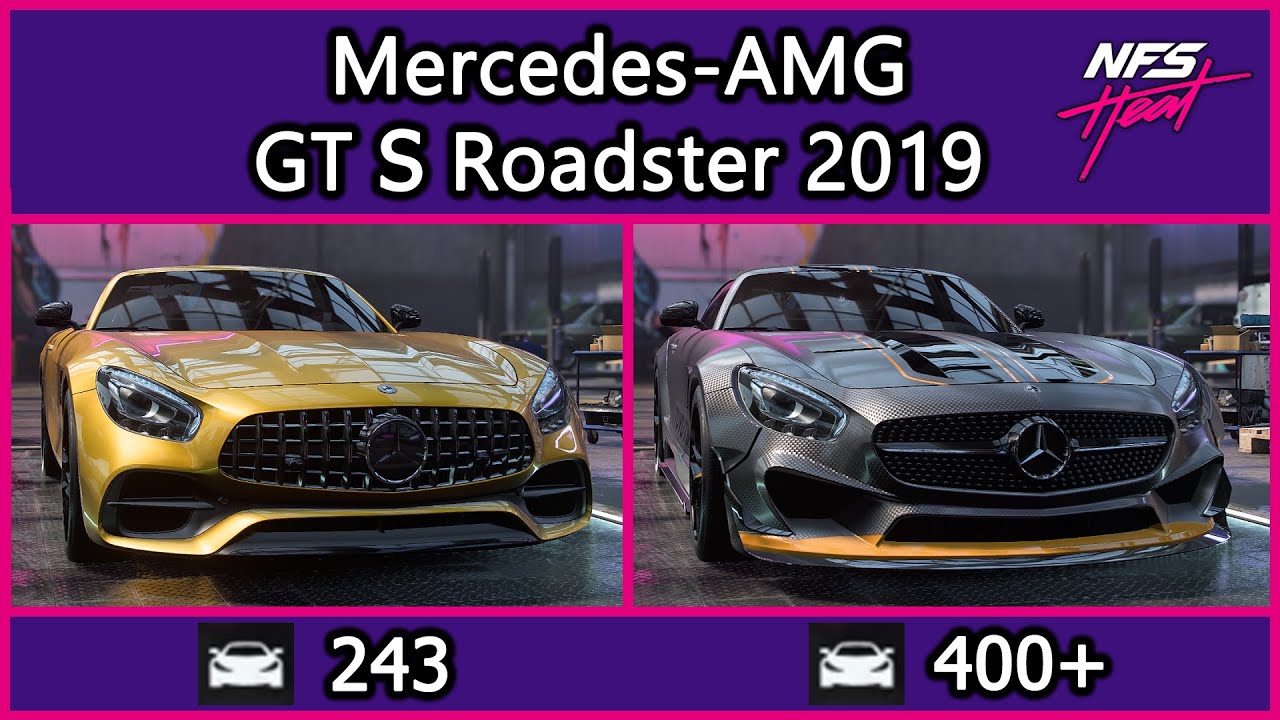 Mercedes-AMG GT S Roadster 2019 | NFS Heat | - YouTube