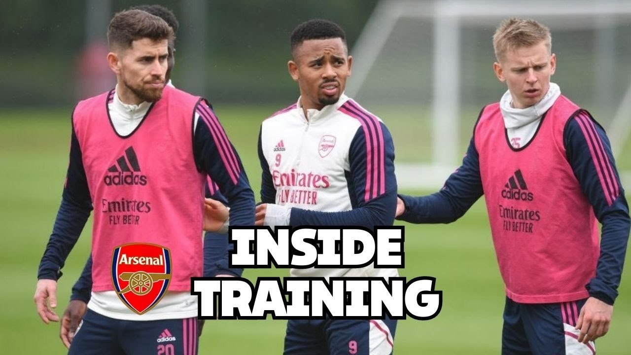INSIDE TRAINING | PREPARATIONS FOR BRIGHTON 📍 LONDON COLNEY | ARSENAL ...
