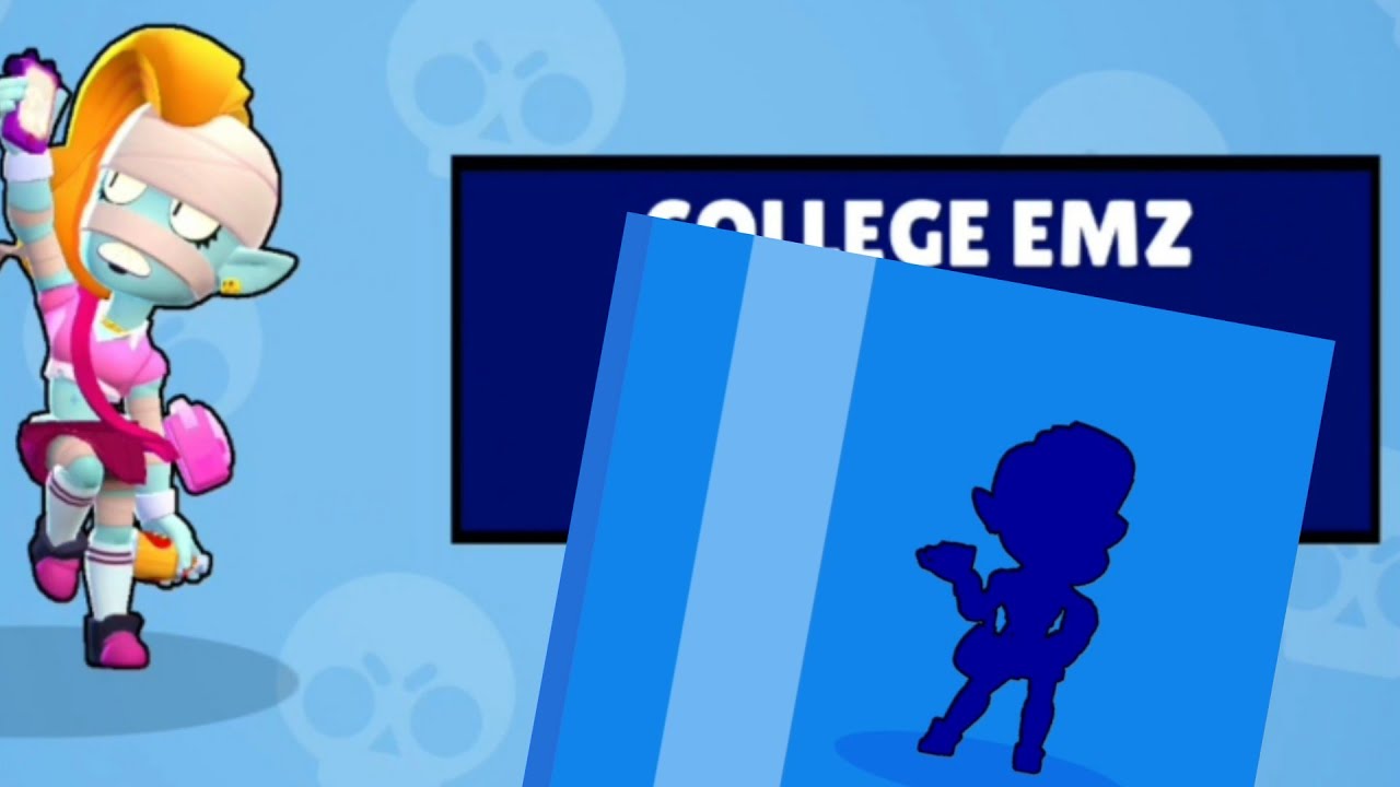 Nowy skin do Emz „College Emz“ Brawl Stars Polska - YouTube