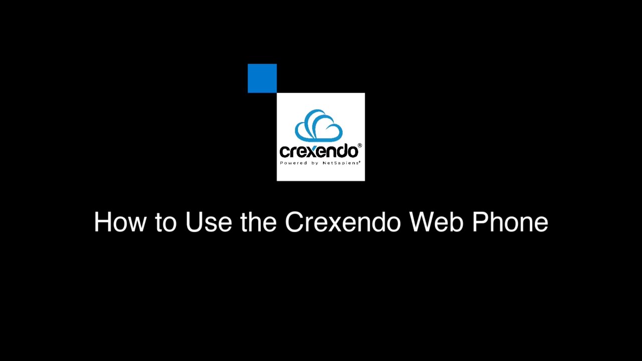 How To Use The Crexendo Phone YouTube How To Use The Crexendo Phone YouTube