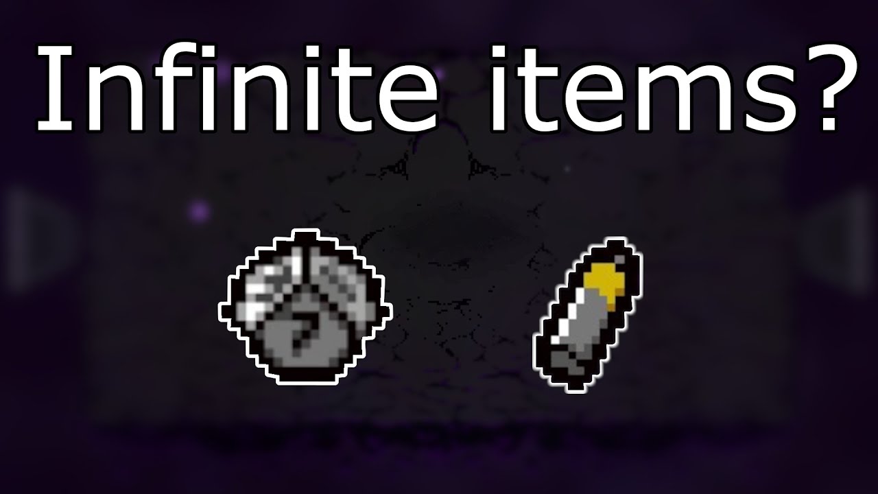 INFINITE ITEM D7 GAME BREAK (The Binding of Isaac: Repentance) - YouTube