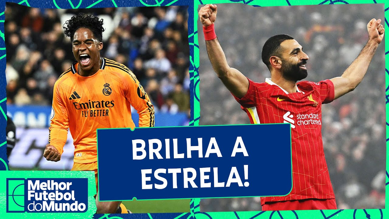 ENDRICK DECIDE PARA O REAL; LIVERPOOL PERTO DA TAÇA DA PREMIER ...
