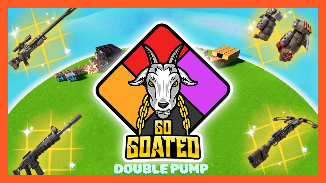 GO GOATED DOUBLE PUMP | Go Goated Zone Wars How to Get Double Pump Code ...