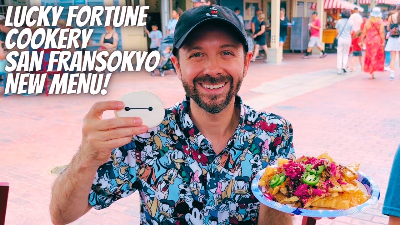 NEW Lucky Fortune Cookery Menu for San Fransokyo is INCREDIBLE! - YouTube