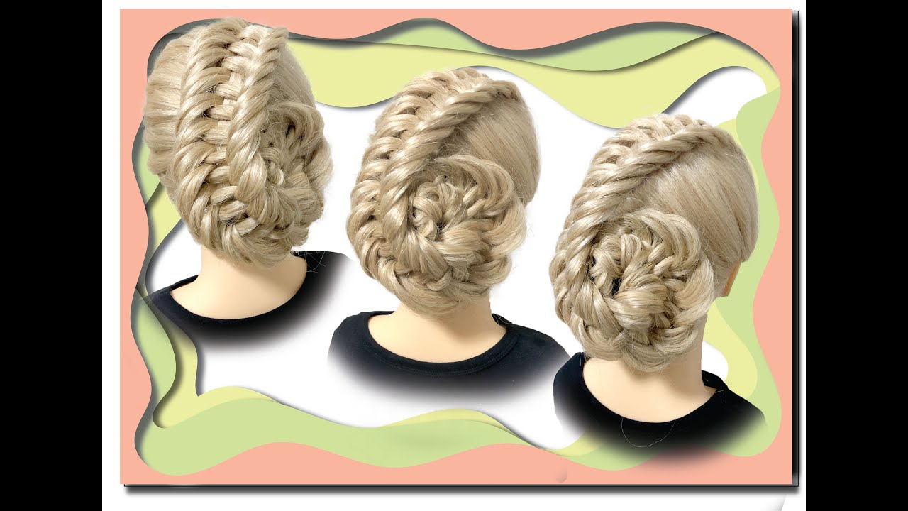 Fishtail 3 strand braid updo | Fishtail braid updo | Kepang fishtail 3 ...