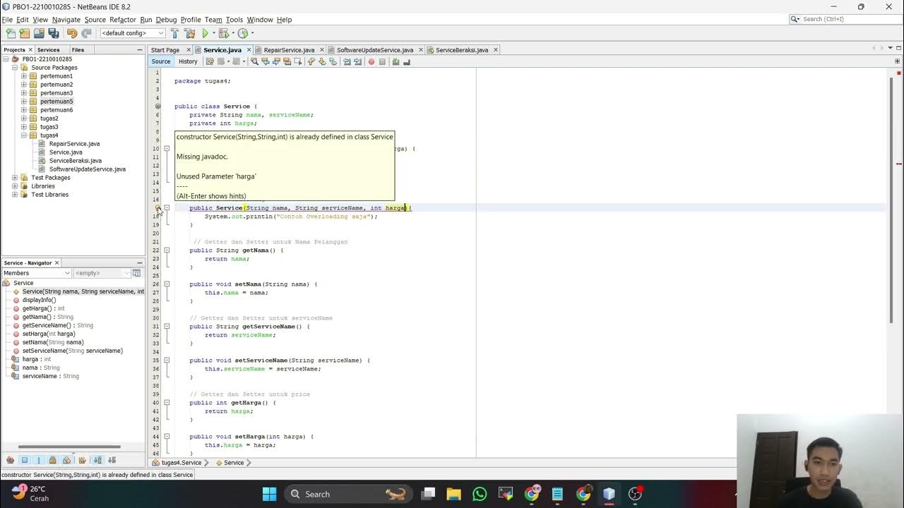 Tutorial Method Encapsulation, Inheritance dan Polymorfisme - YouTube