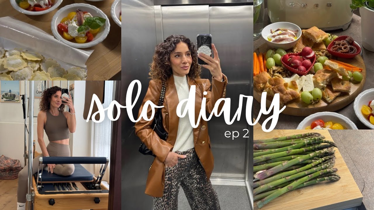 SOLO DIARY ep 2: lunch dates, cooking together and my nail care routine ...