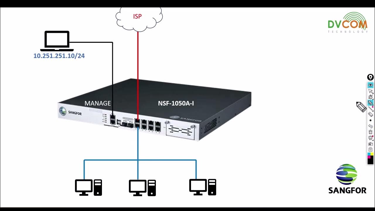 How to take Backup of SANGFOR Next Generation Firewall | DVCOM Technical Lab - YouTube