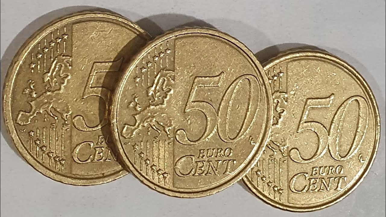 The Tragic Story of 50 Cent Coins from Belgium, Latvia, & Slovakia ...
