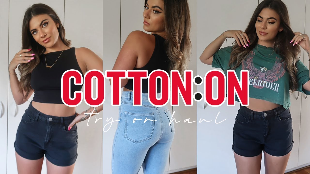COTTON ON TRY ON HAUL | SABRINA JESSICA-LEE - YouTube
